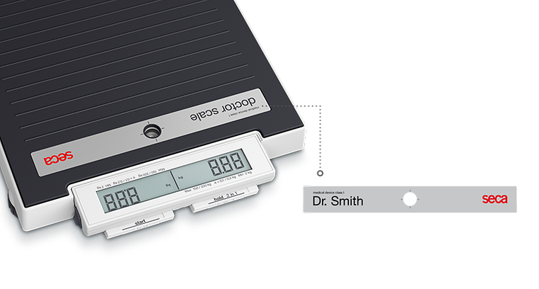 The doctor scale – designed to fit your medical practice · seca