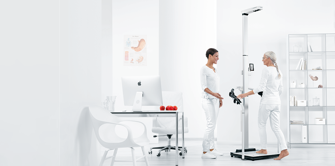 seca mBCA 554 - Medical Body Composition Analyzer with optional height ...