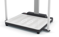 seca Scale-up Line - EMR ready 超音波式全自動身長体重計(検定付) IDディスプレイとハンドレール付き · seca